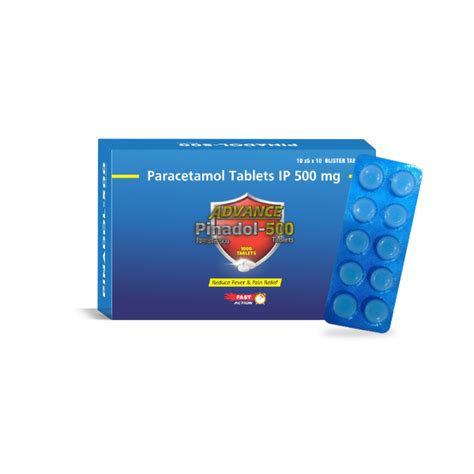 Pinadol 500mg Tab Biocuris Pharma Pvt Ltd