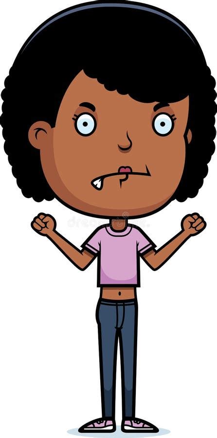 Girl Mad Stock Illustrations 3005 Girl Mad Stock Illustrations