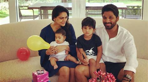 Allu Arjun Celebrates Sons Birthday In Goa See Pics Telugu News The Indian Express