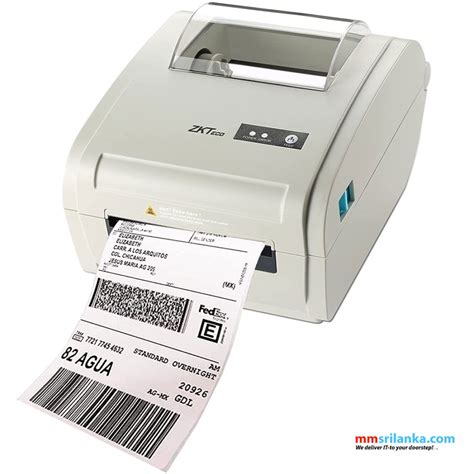 Zkteco 110mm Thermal Label Printer