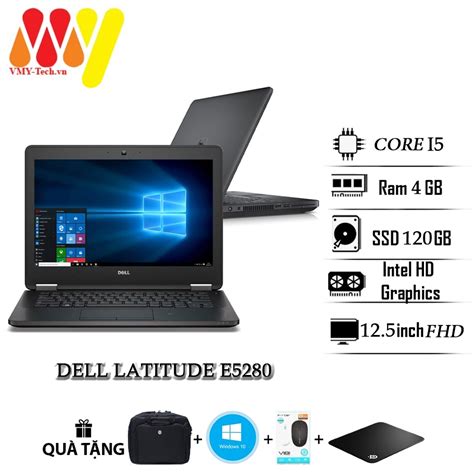 Dell Latitude 5280 Laptop Dell E5280 Core I7 7600u 8gb 256gb Ssd 12 5inch Hd Bảo Hành 3 Tháng