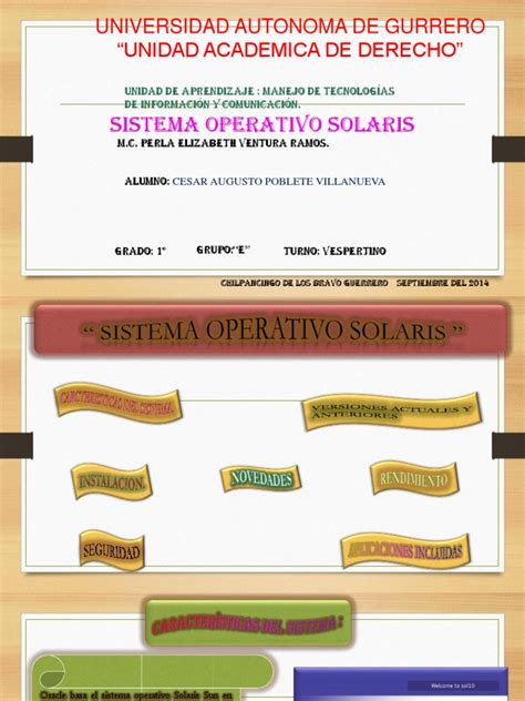 Sistema Operativo Solaris Pdf Kernel Sistema Operativo Archivo De Computadora
