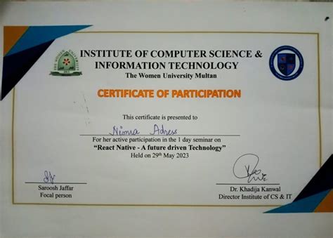 Reactnative Professionaldevelopment Continuouslearning Nimra Adrees