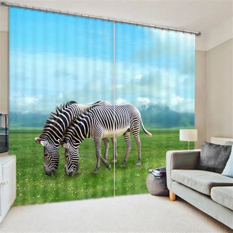 Red And Zebra Print Curtains At Denise Feliciano Blog