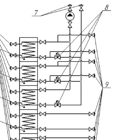 The Schematic Circuit Of The Heat Accumulator Download Scientific Diagram