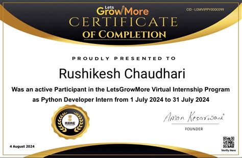 Rushikesh Chaudhari On Linkedin Pythondeveloper