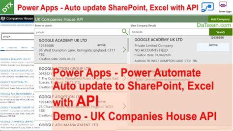 Microsoft Flow Power Automate DaTaxan