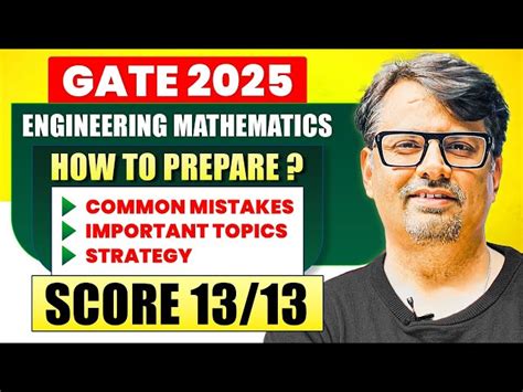 Mastering Engineering Mathematics For Gate 2025 Strategies And Common Mistakes Galaxy Ai