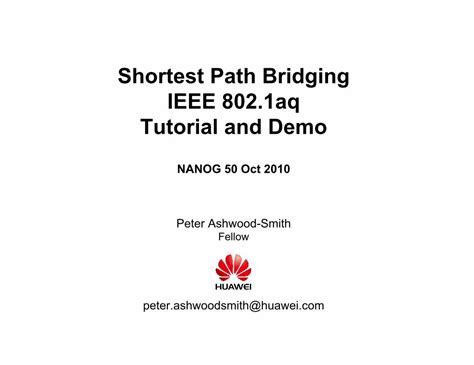 pdf shortest path bridging ieee 802 1aq tutorial and demo dokumen tips