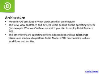 Modern POS Architecture PPTX Operating Systems Computer Software And Applications