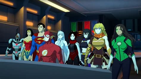 Justice League X Rwby Part 2 Sneak Peek Pejakomuna Pejakomuna