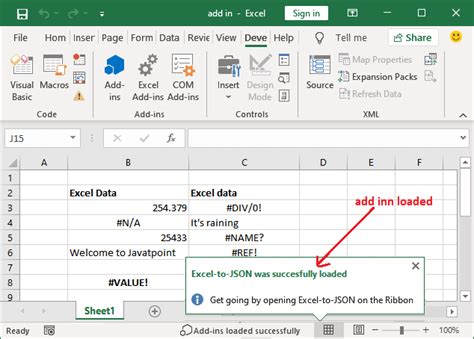 Excel Add Ins Enhance Your Productivity Free Online Tutorial Library