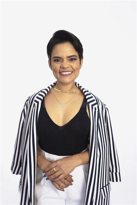 Confident Pretty Business Woman Being Ready To Work Stock Image Image Of Brazilian Confidant