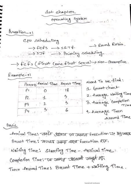 Operating System Related Questions Pdf