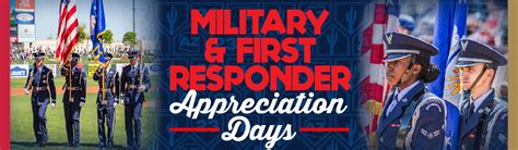 Military And First Responder Appreciation Days