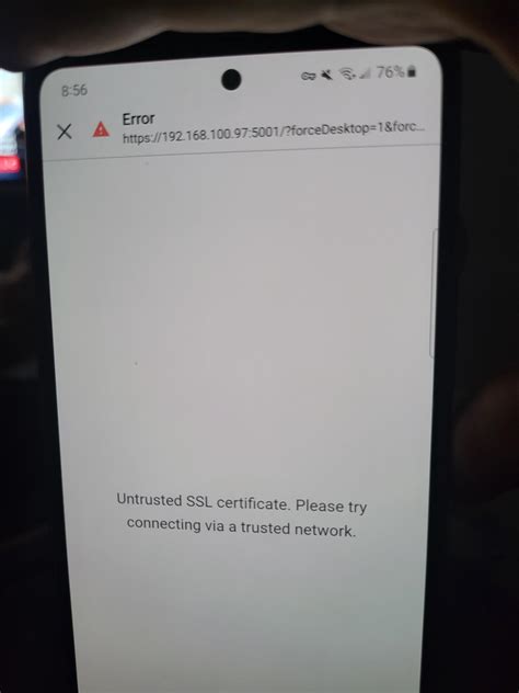 Synology Drive Redirects Me To The Drives Ip And Chrome Complains Of Ssl Cert What Do I Do R