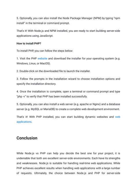Node Js Vs PHP Which Is Likely A Better Server Side Environment PDF