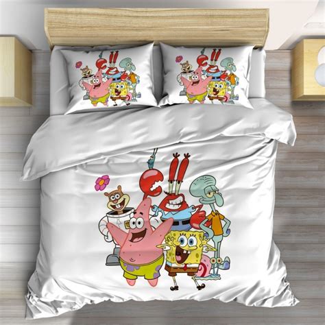 Детски чаршафи със завивка Sponge Bob Спондж Боб