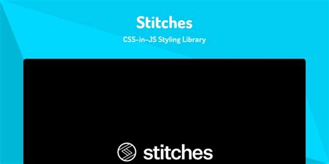 Stitches Css In Js Styling Library Made With Reactjs