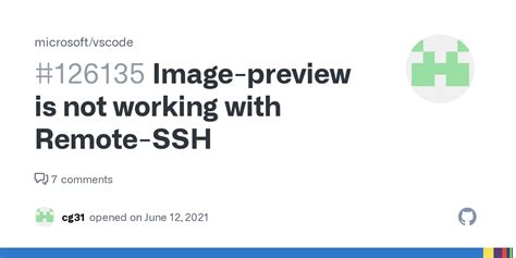 Image Preview Is Not Working With Remote SSH Issue Microsoft Vscode GitHub