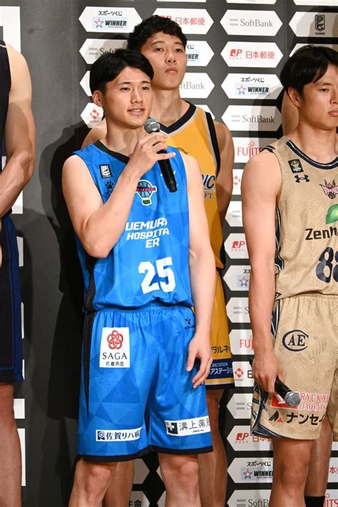 ＜bリーグ記者会見＞佐賀バルーナーズ角田太輝、初のb1で旋風誓う「連動性見せたい」 スポーツ 佐賀県のニュース 佐賀新聞