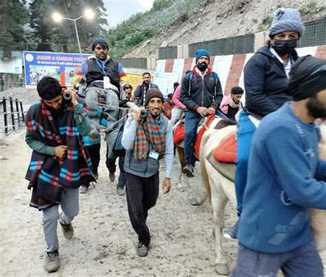 Amarnath Pilgrims Are On The Move India News