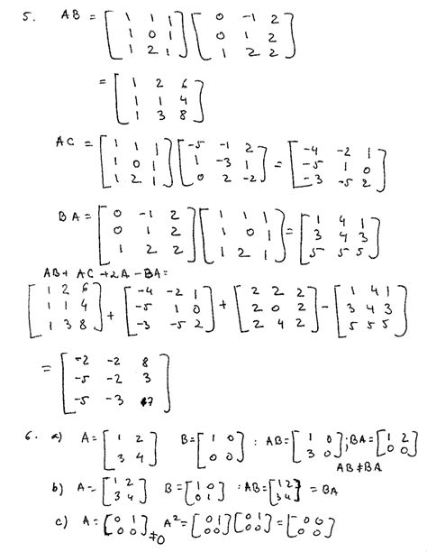 Lecture Notes On Linear Algebra Applications Math 21001 Docsity