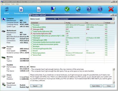 Game System Requirements Tool