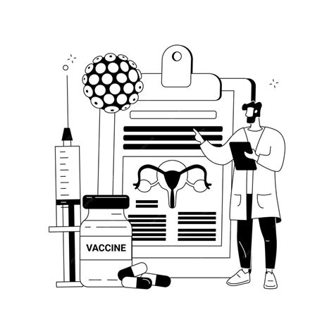 인간 유두종 바이러스 치료 추상 개념 벡터 일러스트 레이 션 인간 유두종 바이러스 약물 Hpv 치료 면역 시스템 반응은 세포 추상 은유를 제거하는 증상을 완화 무료 벡터