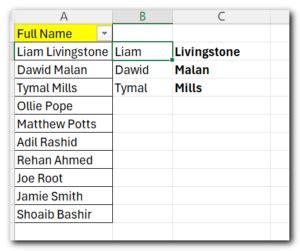 How To Split Cells In Excel In Different Ways