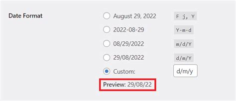 WordPress Date Format How To Change Time And Date