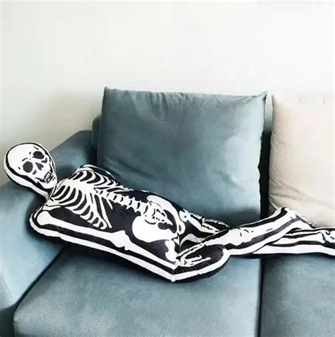 Giant Skeleton Plush Comfy Morning