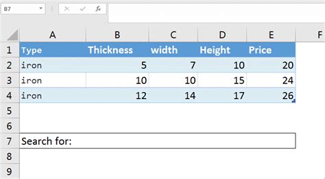 Vba Get Price From Table In Excel Using Lookup Or Macro Stack Overflow