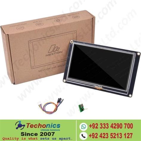 Nextion 7 Inch Hmi Lcd Display Basic Series Nx8048t070 Ai Smart Resistive Touchscreen With
