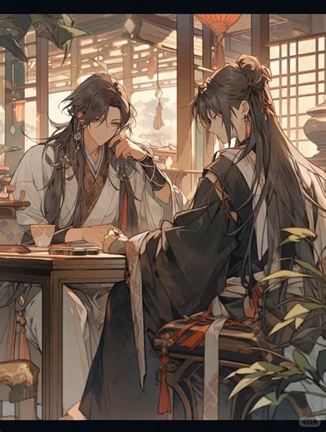 双男主封面丨喝茶别摸小爷手，也别盯着我看