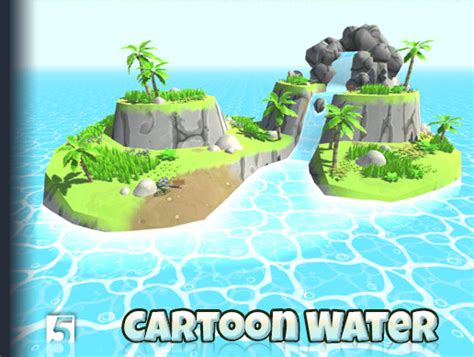 Cartoon Water Shaders Vfx Shaders Unity Asset Store