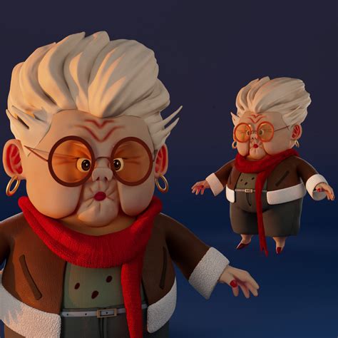 Artstation 3d Character Model
