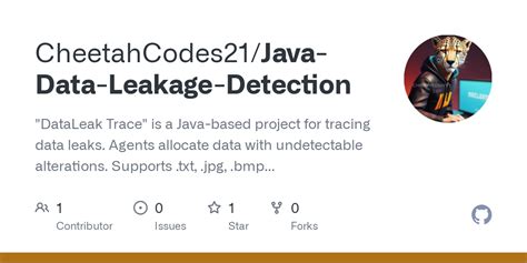 Github Cheetahcodes Java Data Leakage Detection Dataleak Trace
