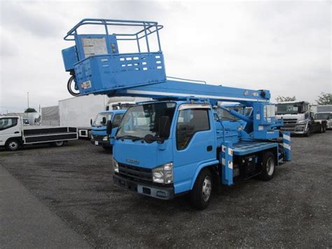 いすゞ エルフ 小型 高所建柱車 高所作業車 の中古トラック車両No 151977中古トラックの販売買取トラック流通センター