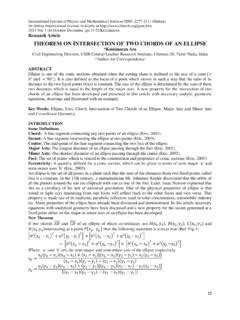 THEOREM ON INTERSECTION OF TWO CHORDS OF Theorem On Intersection Of Two Chords Of Pdf PDF4PRO
