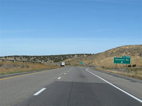 Idaho Interstate 84 Westbound Cross Country Roads