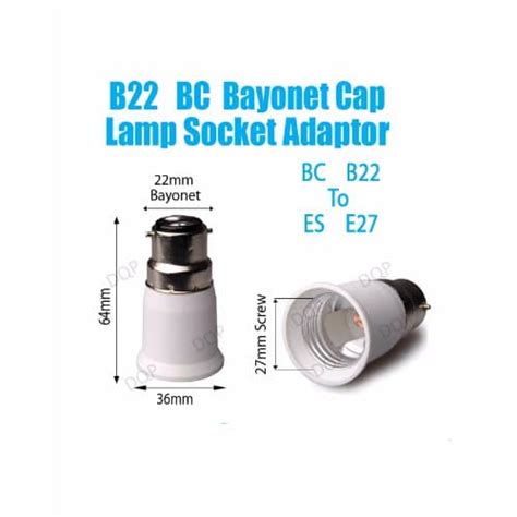A S Pcs Lamp Socket Converter B Pin To E Screw Light Bulb Konga Online Shopping