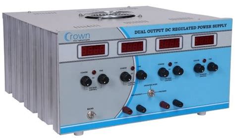 Dual Output Dc Regulated Power Supply V A Input Voltage V A Ac Hz Volt V At