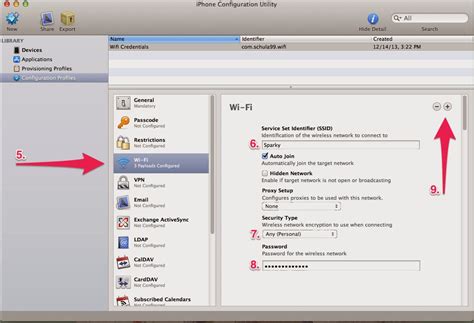 Wifi Preferences For IOS