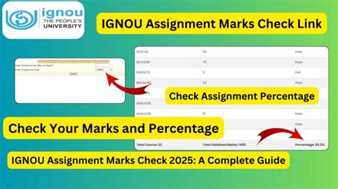 IGNOU Project Submission Status 2025 How To Check And Track Your Project Status