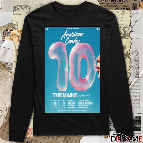 Official Poster A 10 Year Celebration Of American Candy The Maine Tour