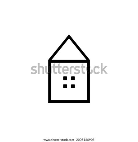Simple Minimalist House Lineart Design Stock Vector Royalty Free 2005166903 Shutterstock