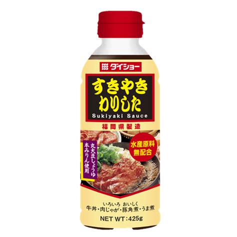 寿喜烧调味汁不含水产原料 大逸昌