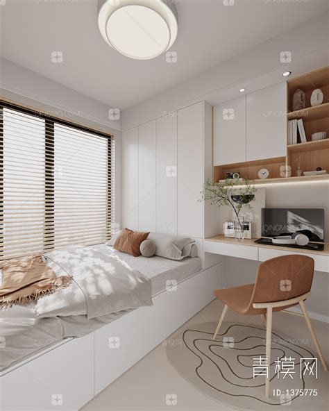 【榻榻米房3d模型】 现代cr有灯光有贴图max2016榻榻米房3d模型下载 Id1375775 免费3dmax模型库 青模3d模型网