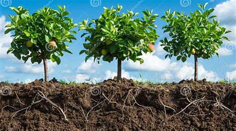 Rootstock Selection For Fruit Trees Stock Illustration Illustration